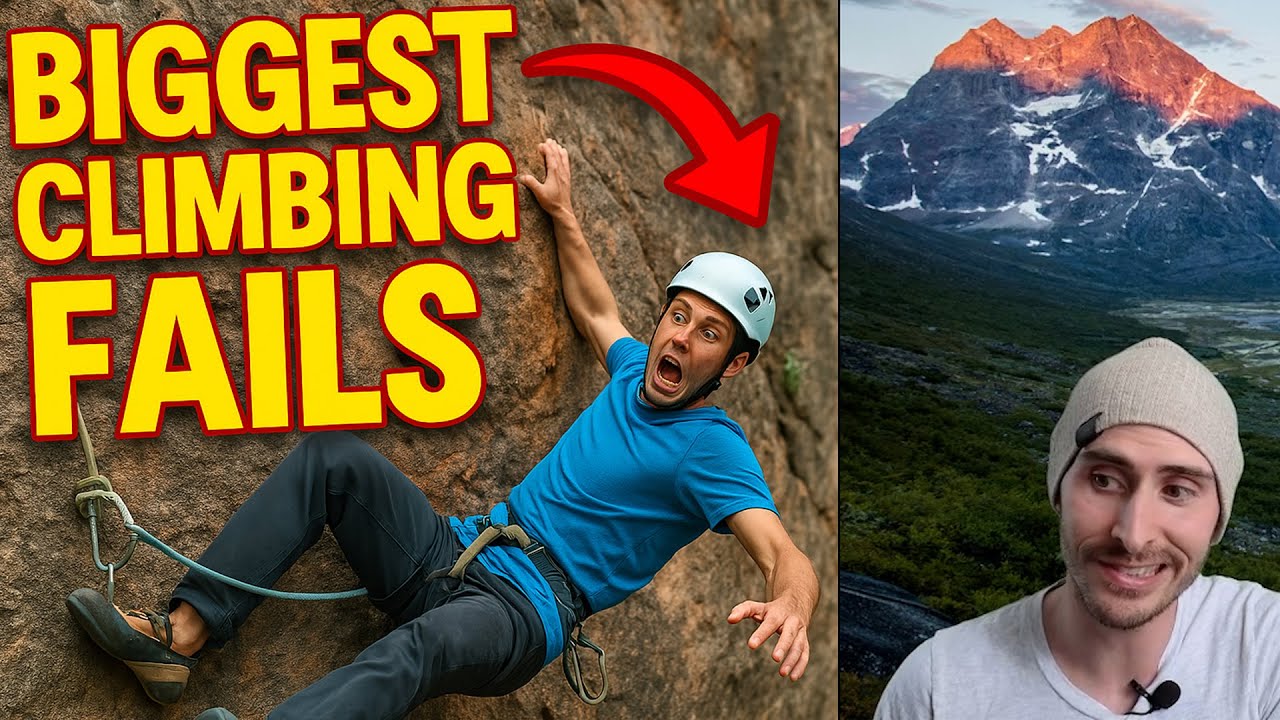 BIGGEST CLIMBING FAILS! - YouTube