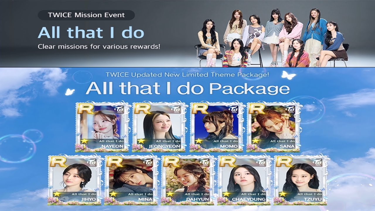 Evento Twice | All that I do (Superstar JYP) - YouTube