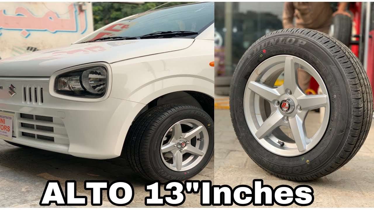 Suzuki Alto New Alloywheels & Dunlop Tyres 🛞 || Primo Alloywheels ...