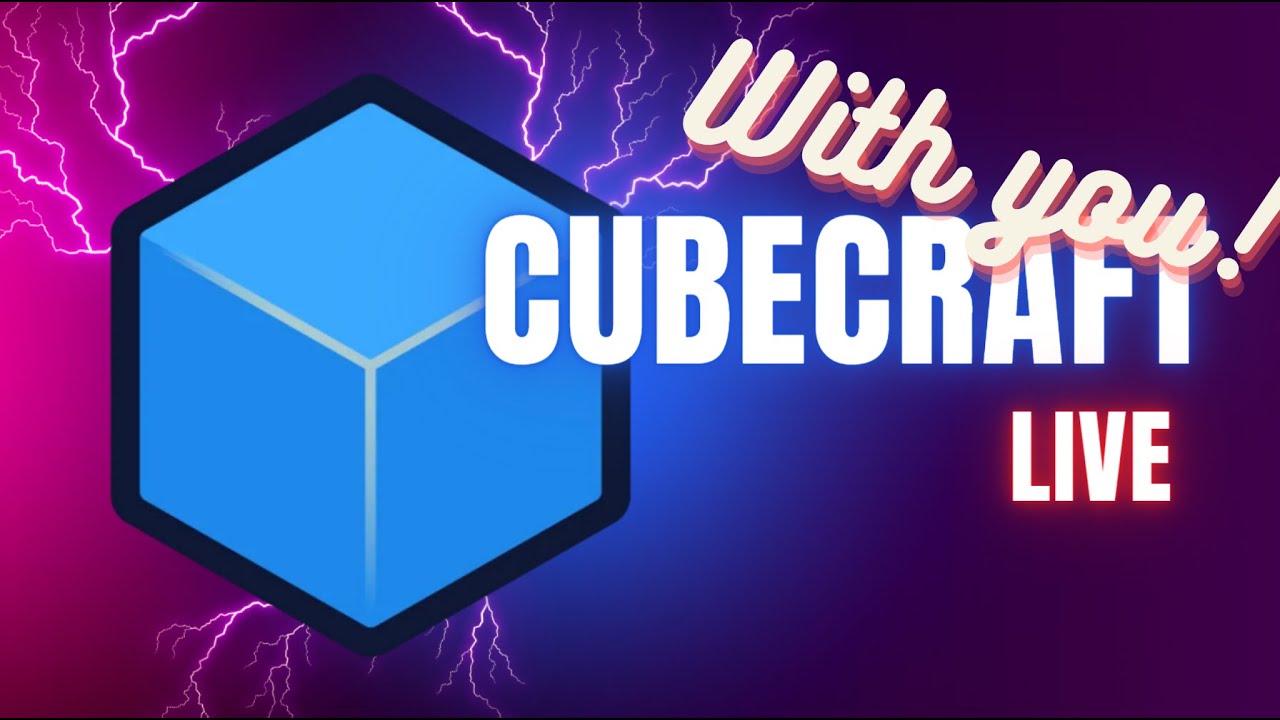 🔴Playing CubeCraft Live WITH YOU!🔴 - YouTube