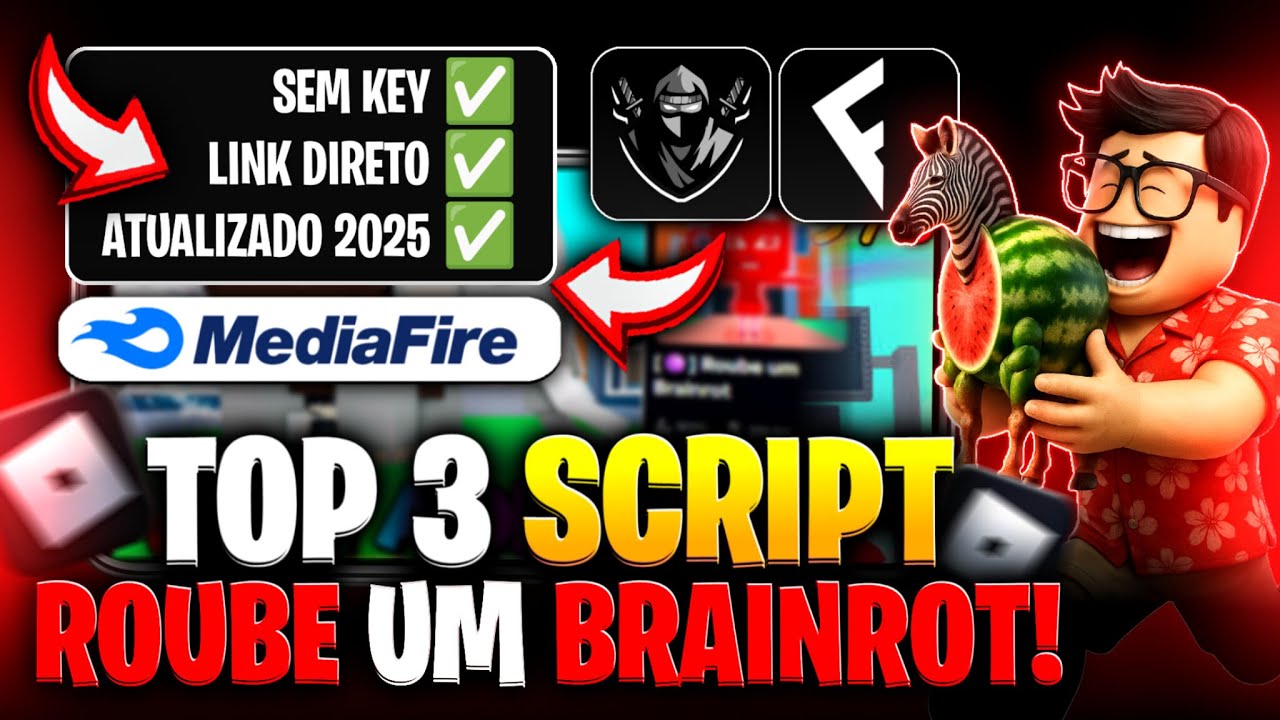 💸SCRIPT ROUBE UM BRAINROT LINK DIRETO + SEM KEY (Pega TODOS Brainrot ...