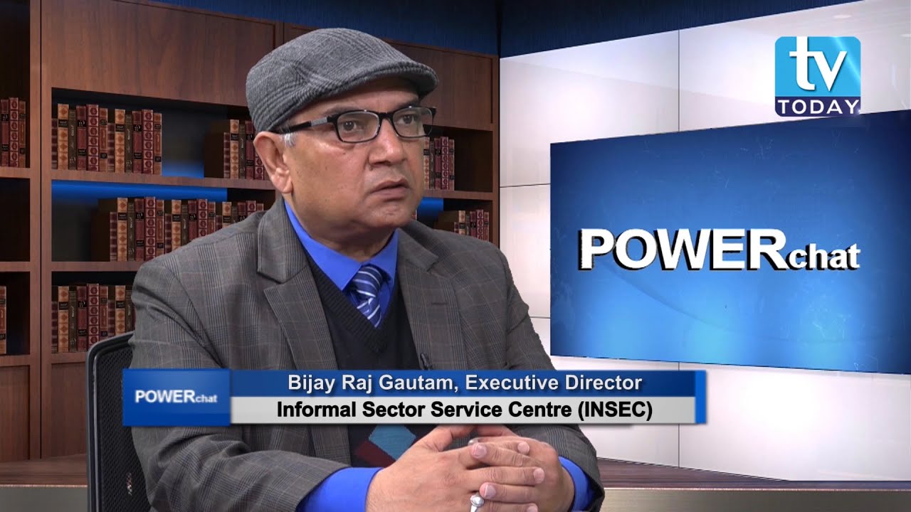 Bijay Raj Gautam in POWERchat with Laxman D. Pant - YouTube