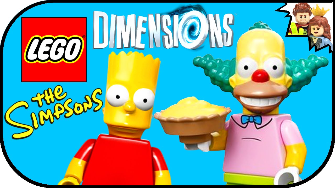LEGO Dimensions Bart and Krusty Fun Pack 71211 71227 Review ...
