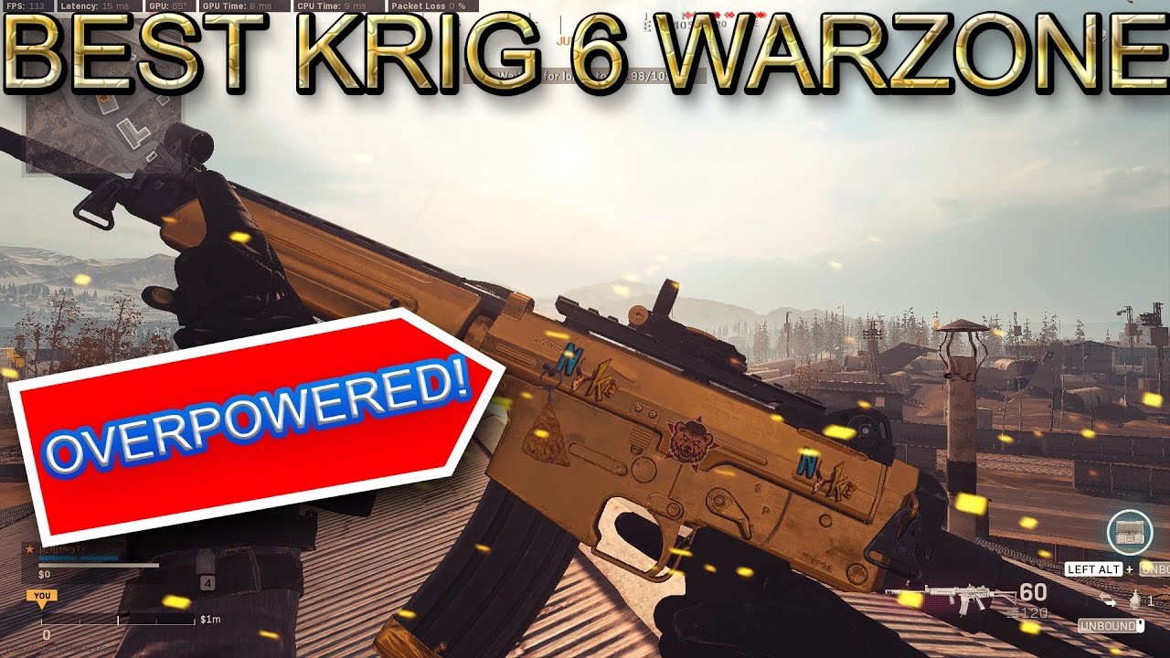 OVERPOWERED *NEW* KRIG 6 CLASS FOR WARZONE! (Warzone Season 1 classes ...