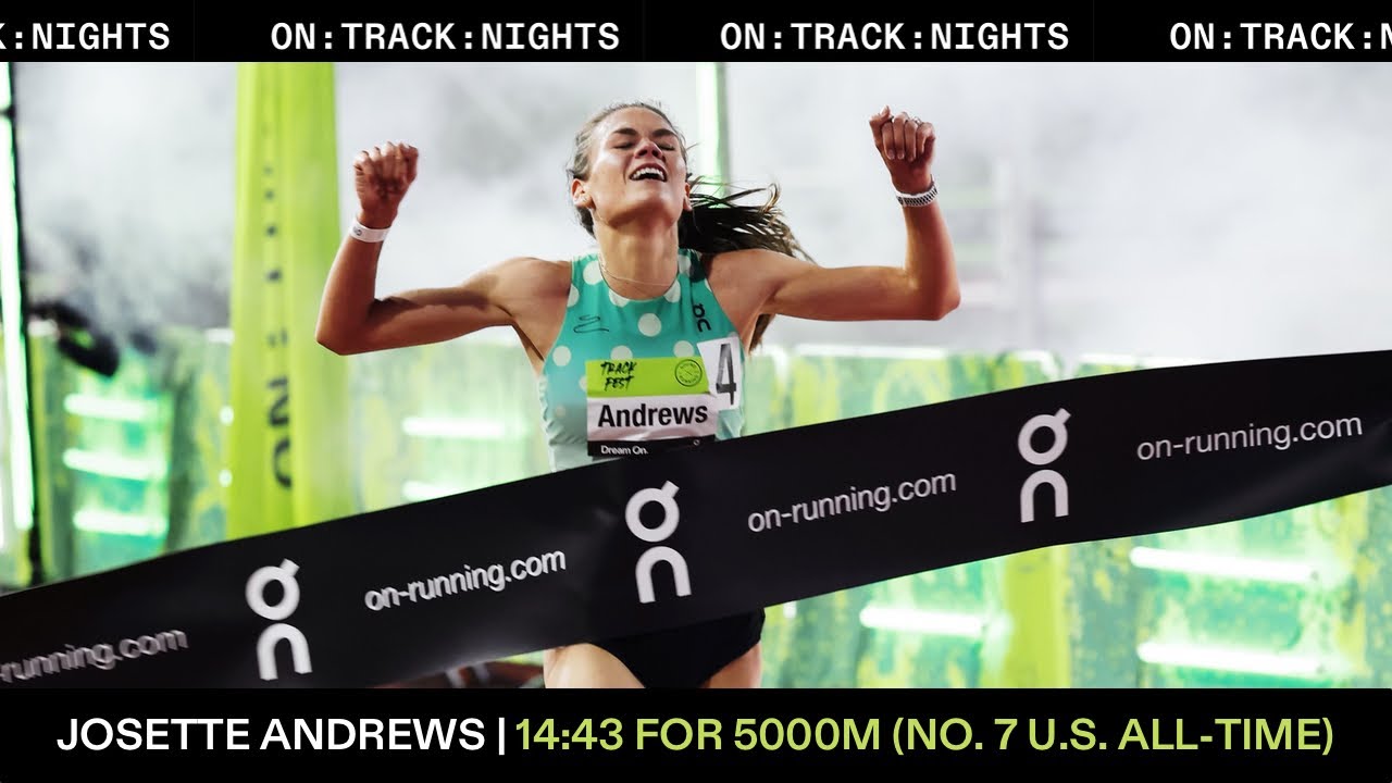 RACE BREAKDOWN: Josette Andrews Runs 14:43.36 5K At Sound Running Track ...