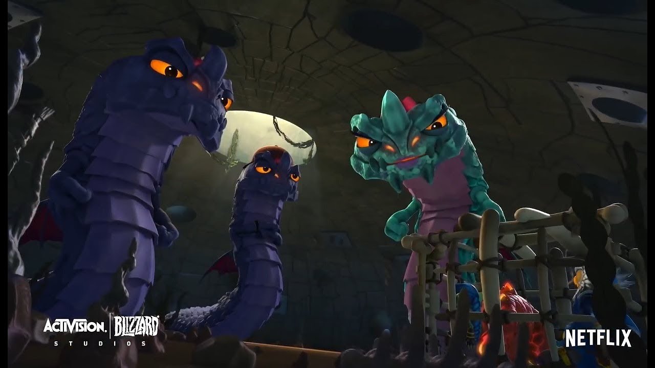 Skylanders Academy Clip - Skylanders vs. Fire Viper Family - YouTube