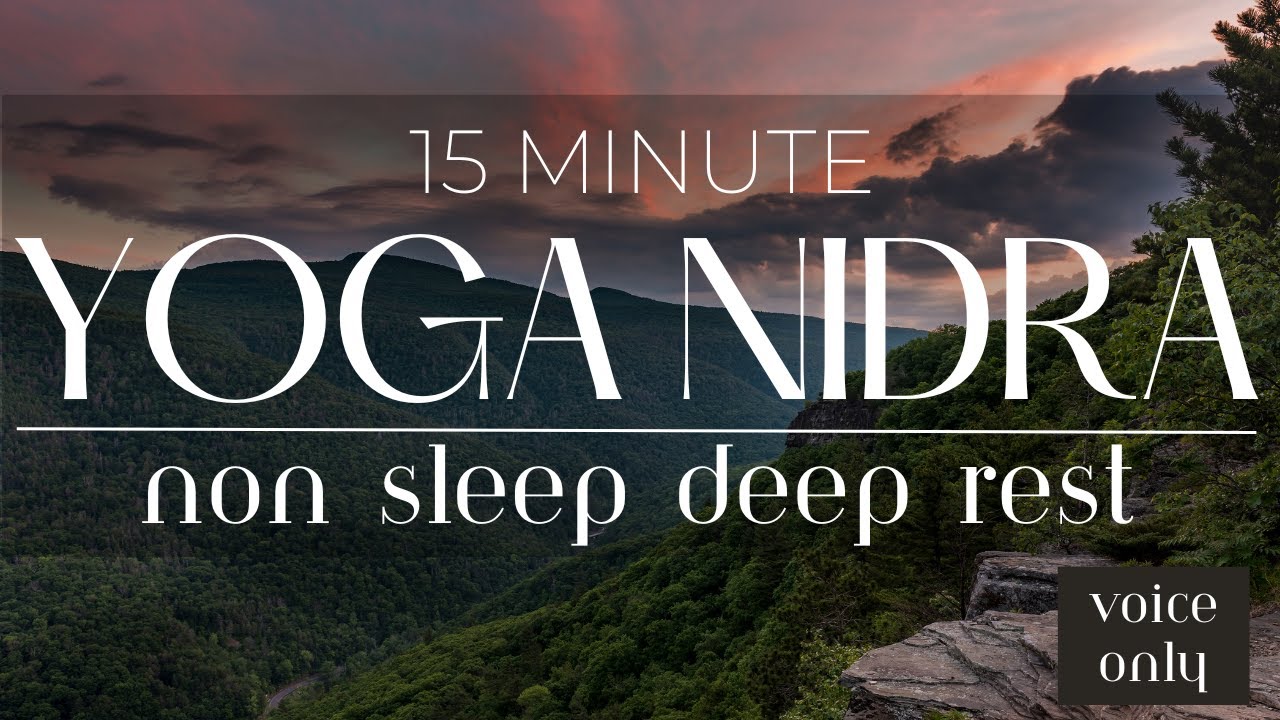 15 Minute Non Sleep Deep Rest - YouTube
