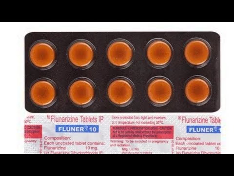 Fluner 10mg tablet, Flunarizine 10mg tablet details video in Bengali ...