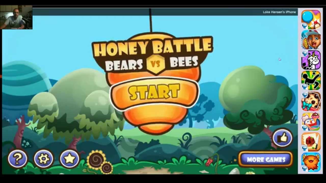 Honey Battle | Bears Vs Bees | Trying New Apps | TAPPS GAMES - YouTube