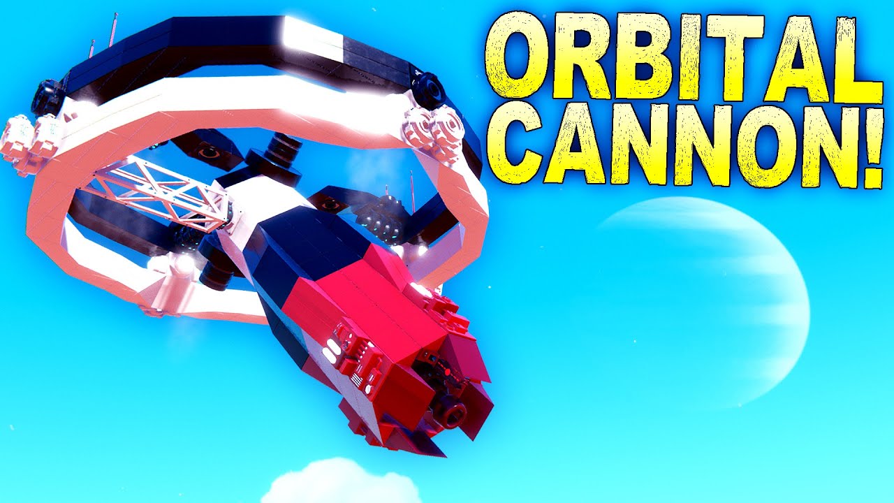 Over-Engineering an ORBITAL STRIKE CANNON! - YouTube
