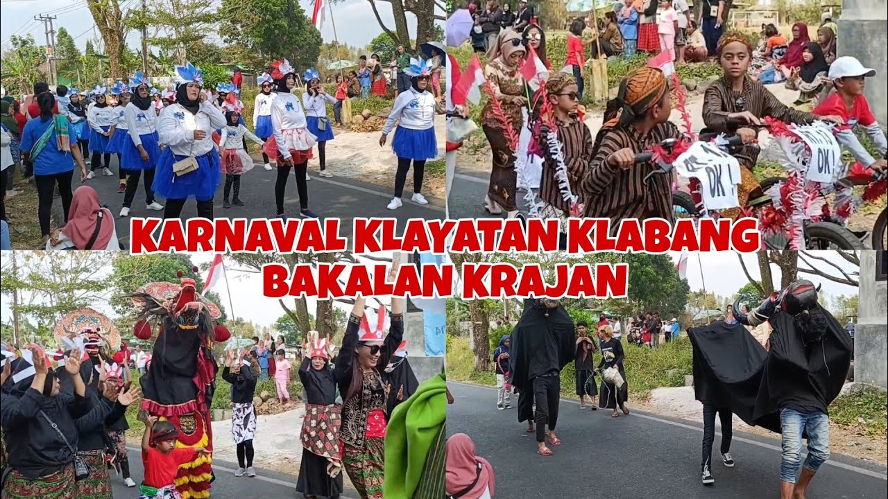 KARNAVAL KLAYATAN KLABANG BAKALAN KRAJAN RW5 MALANG || RT4 RT13 RT5 ...