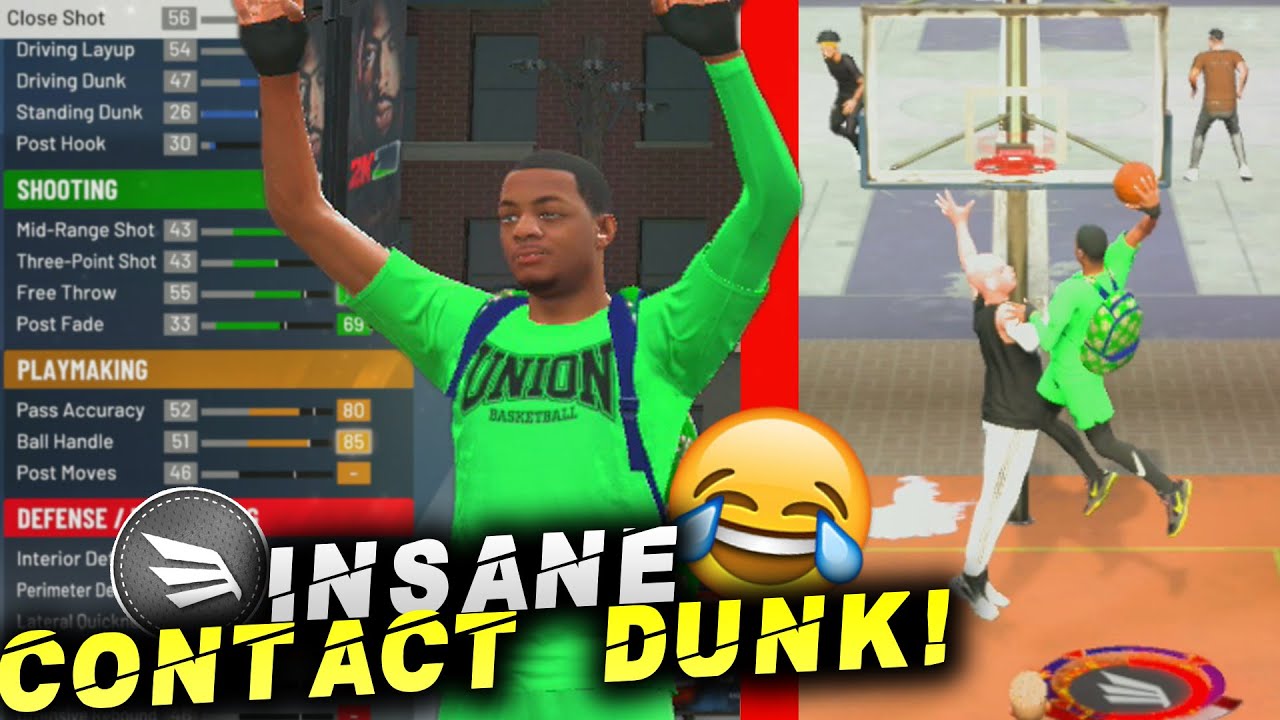 New Main Build? Game Ending Contact Dunk Made Him Hit The Ground! NBA ...