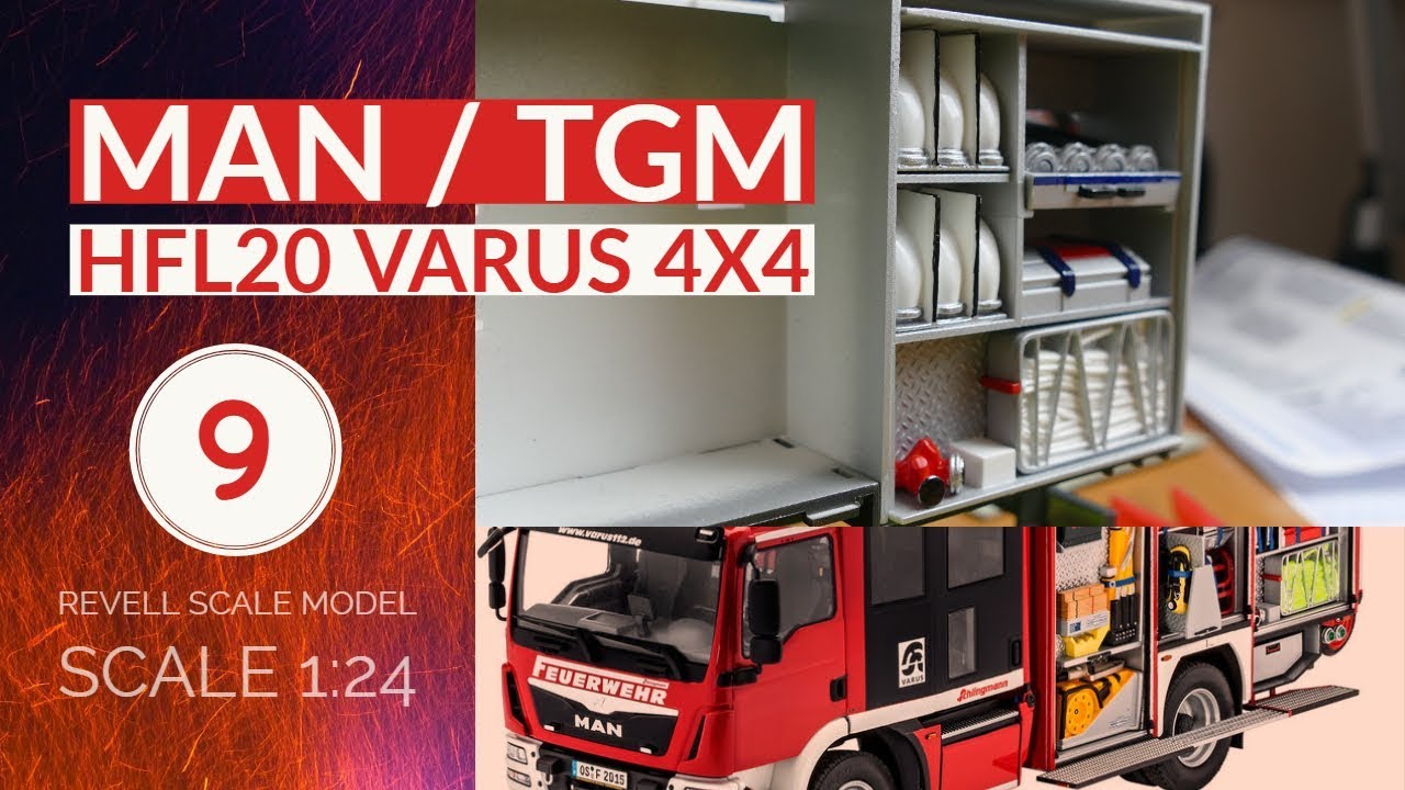 Revell HLF VARUS 4x4 MAN/Schlingmann - FEUERWEHR EP.9 [QHD 1440p] - YouTube