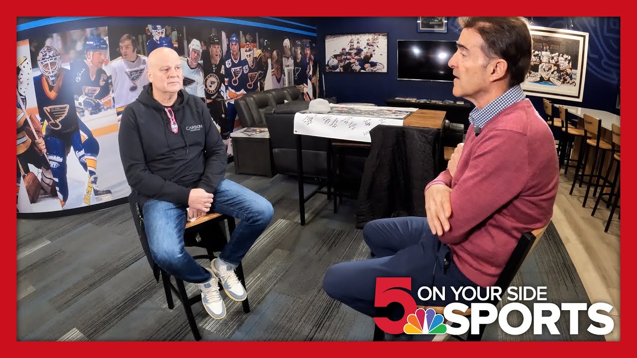 Former Blues player, broadcaster Kelly Chase talks with Frank Cusumano ...