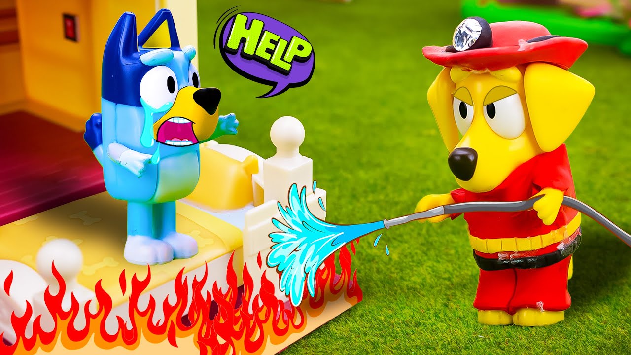 El Rescate del Incendio y Aventura de Escape de Bluey - Lecciones sobre ...