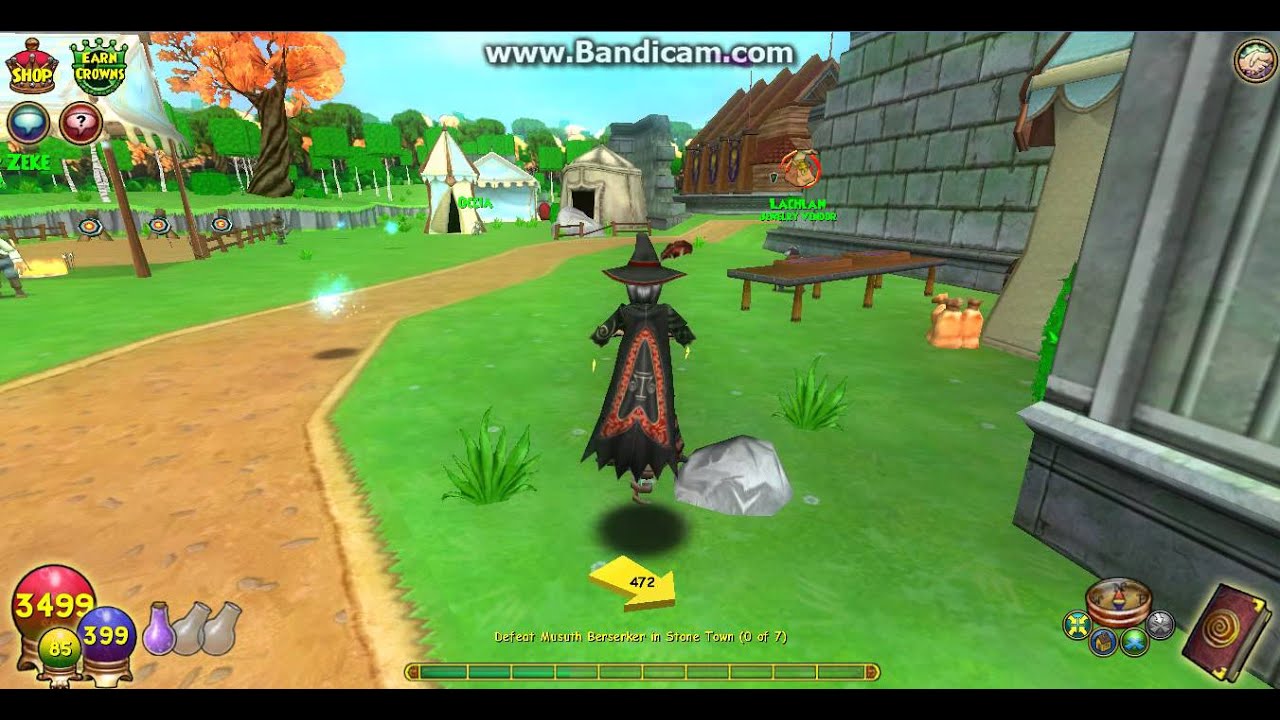 Wizard101 best way to get stone block - YouTube