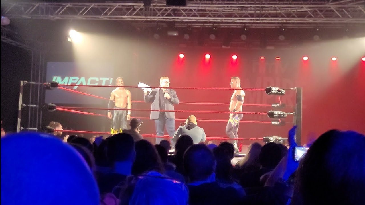 Leon Slater accepts TNA Wrestling Contract - YouTube