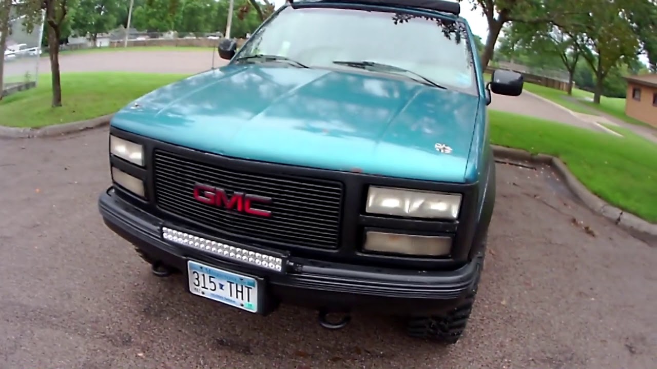 93 GMC Sierra K1500 - YouTube