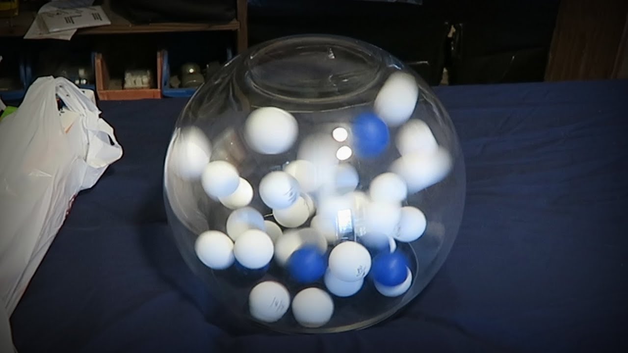 Making the BlueBall Lottery Machine Prop! [1/17/2016] - YouTube