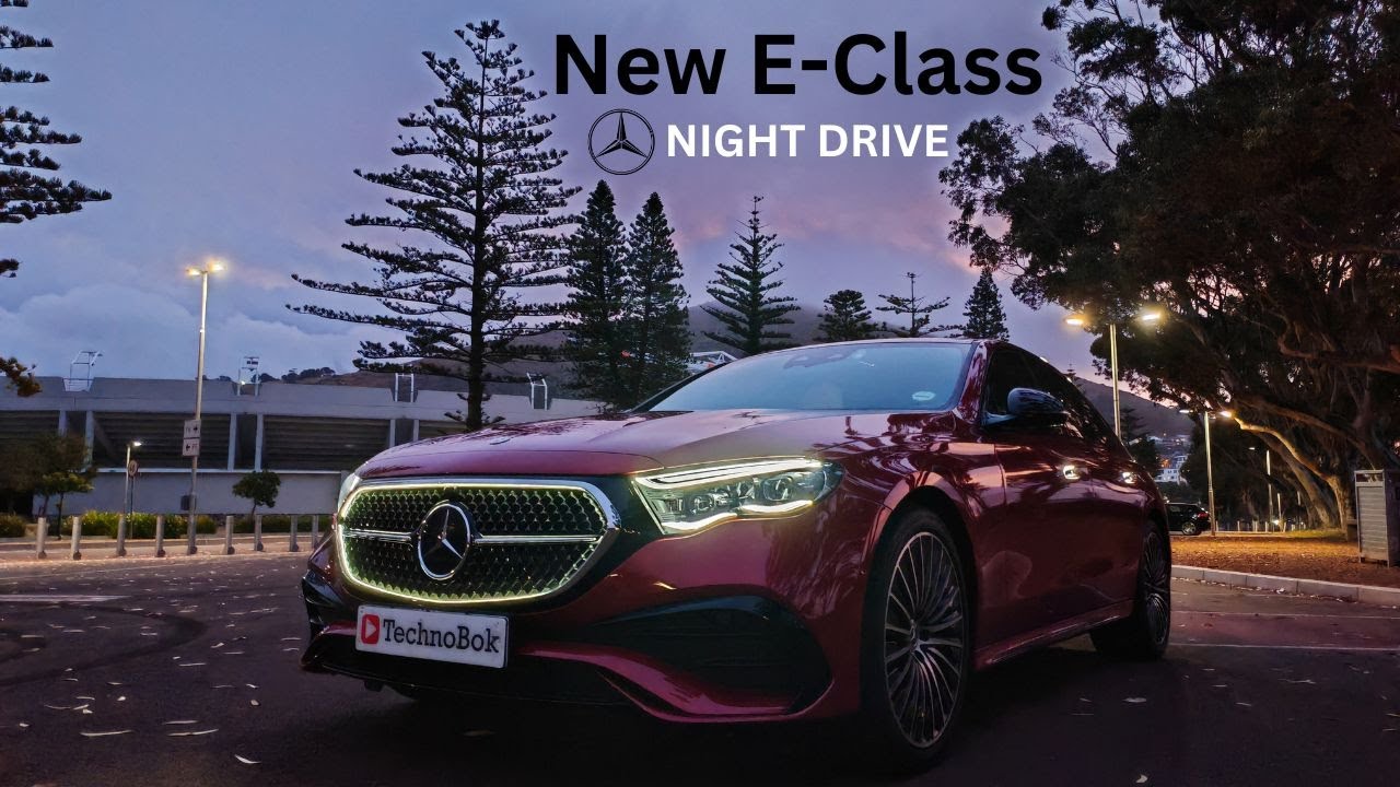 Mercedes-Benz - The New E Class - Night Drive in Cape Town - YouTube
