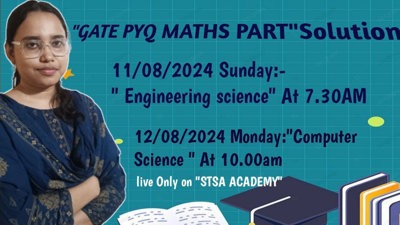GATE PYQ-ENGINEERING SCIENCE MATHS PARTS - YouTube