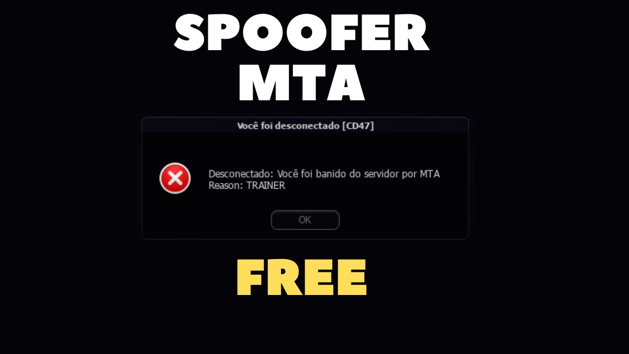 NOVO SPOOFER PARA MTA FREE TIRA TODOS OS BANS - OMGPNC - YouTube