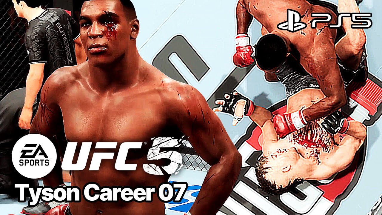 UFC 5 Mike Tyson Career Ep. 07 - EA SPORTS UFC 5 PS5 Game Play - YouTube