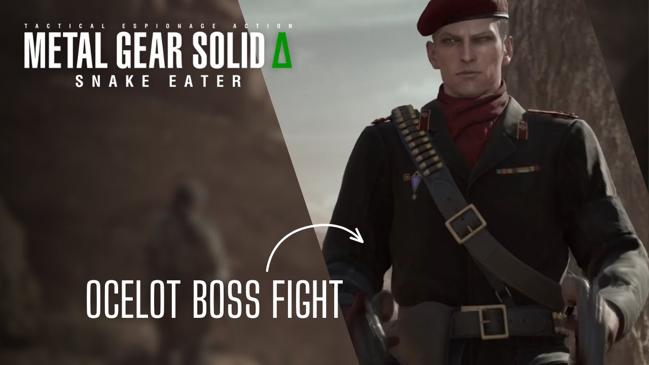 Metal Gear Solid Delta Walkthrough - Ocelot Boss Fight - YouTube