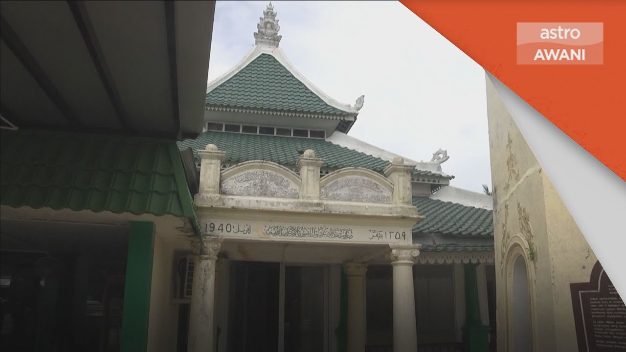 Ribut Petir | Menara azan masjid Warisan musnah - YouTube