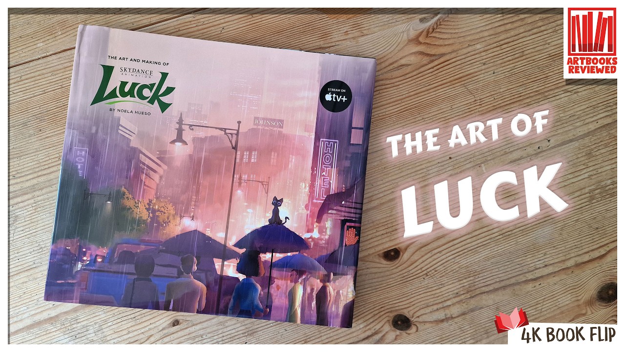 The Art and Making of Luck | Book Flip Through - YouTube