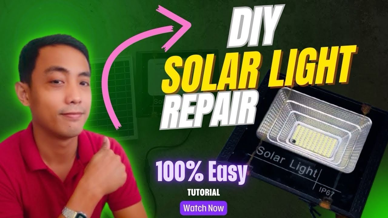 Save Money: How to Repair Your Own Solar Lights - YouTube