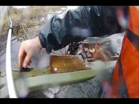 Muskrat Trapping Floats Grandmas Farm - Part 2 - YouTube