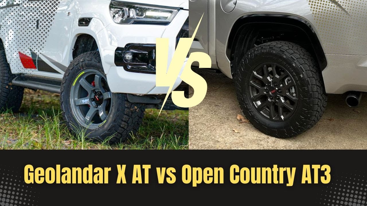 Yokohama Geolandar X-AT vs Toyo Open Country AT3 - YouTube