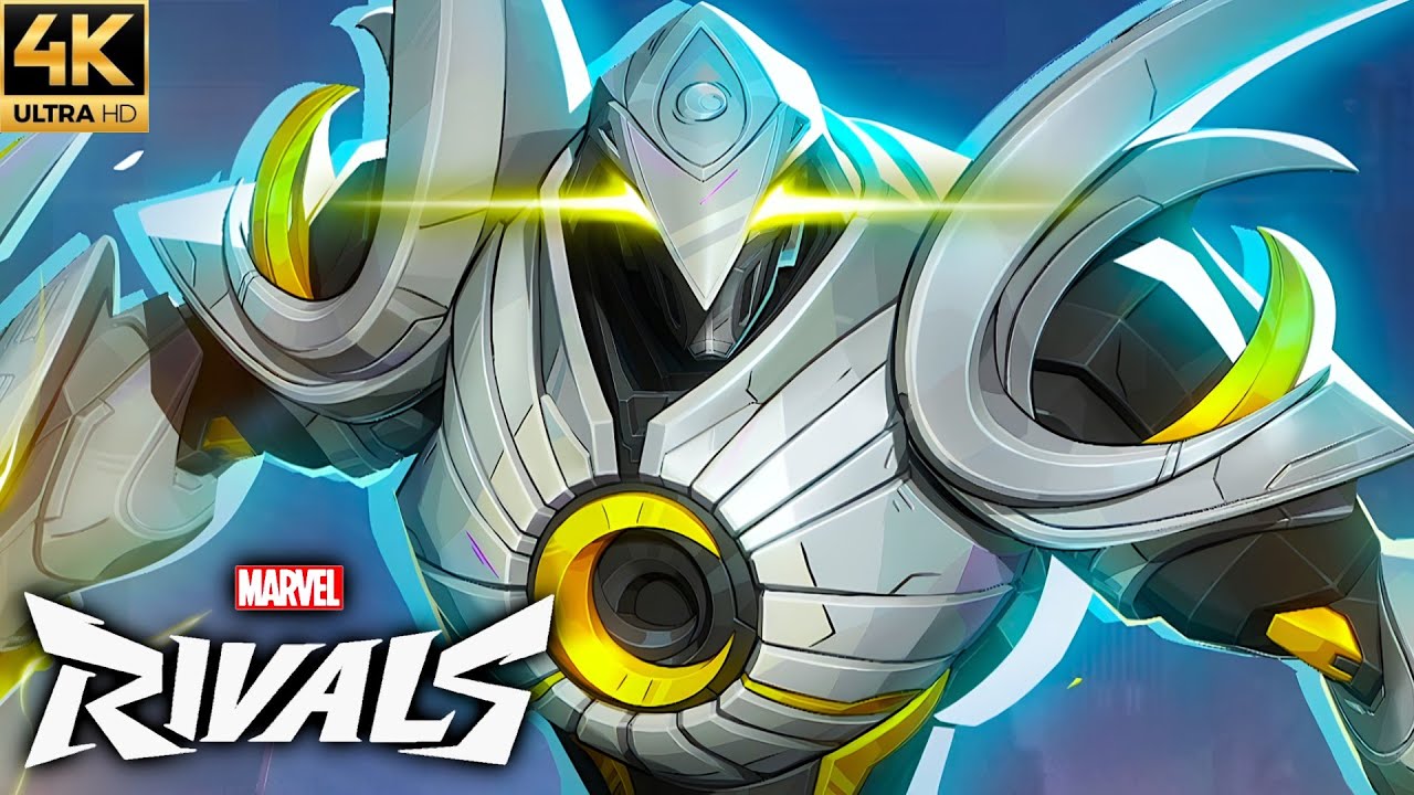 Marvel Rivals - Moon Knight (Moon Knight Mech Skin) Full Game Gameplay ...