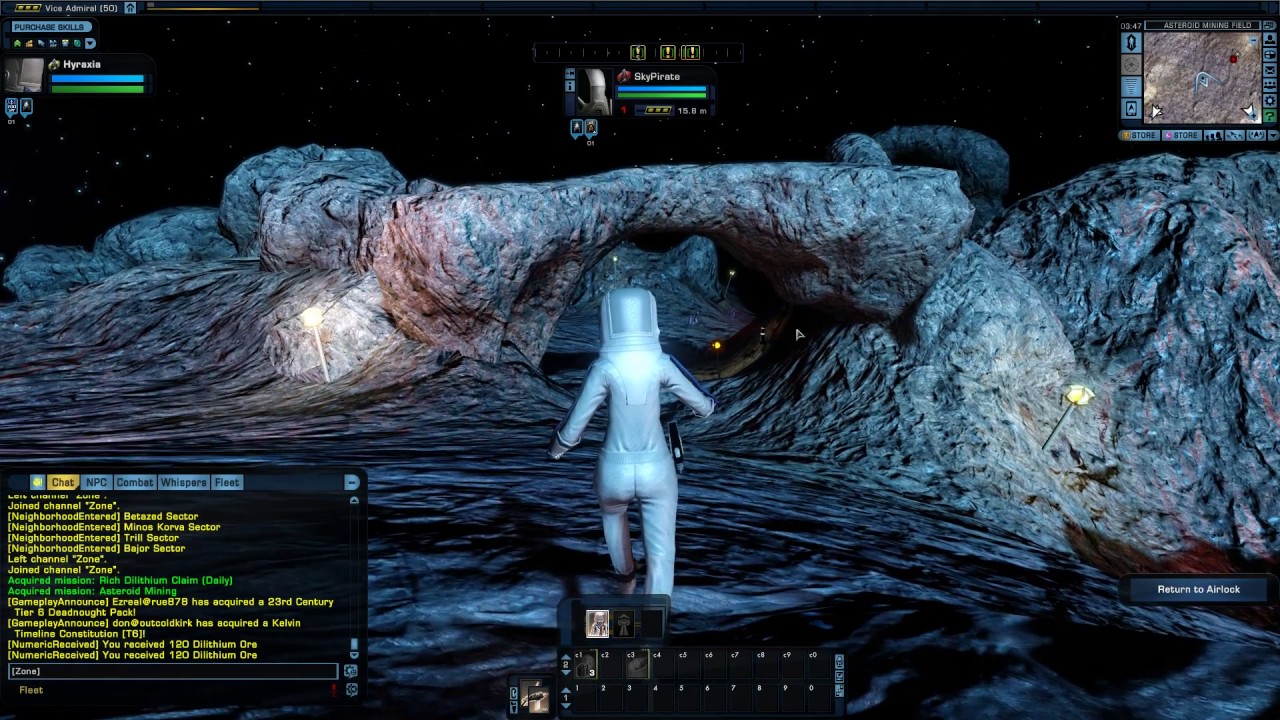 STO: Asteroid Mining (Dilithium Ore) - YouTube