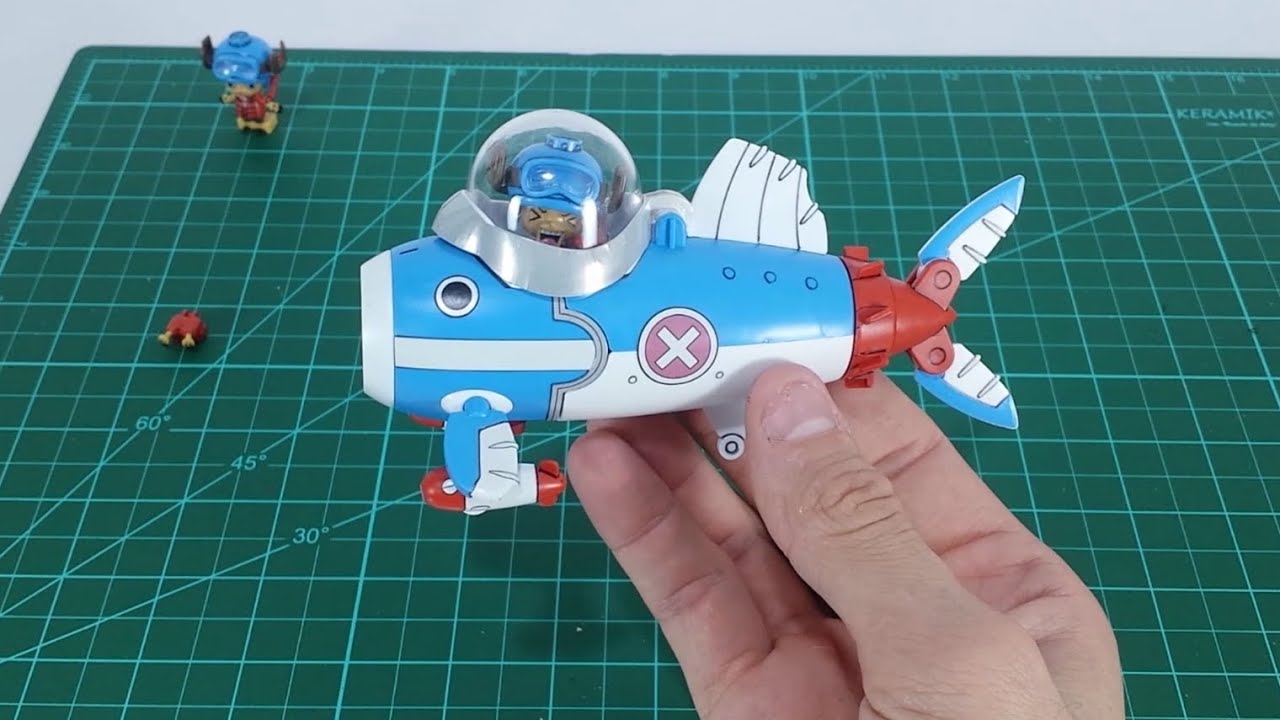 Chopper robot 3 Submarine Model Montagem #onepiece - YouTube