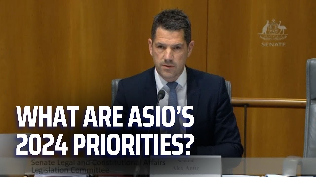 What Are ASIO’s 2024 Priorities? - YouTube