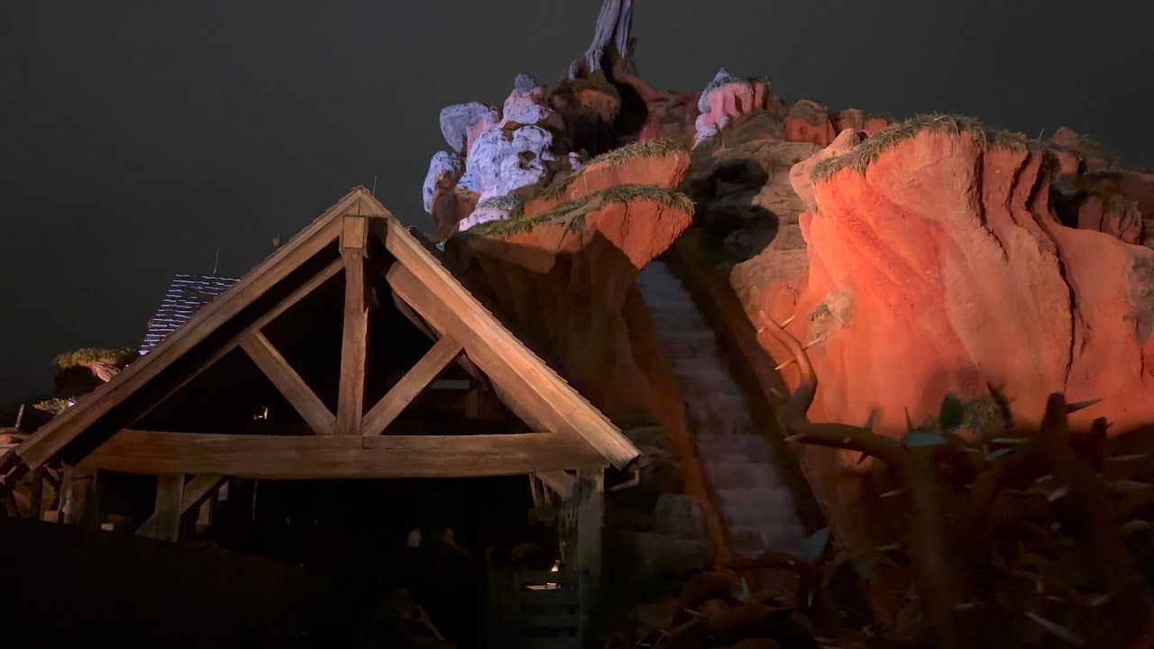 Splash Mountain Full Ride POV 4K Nighttime | Magic Kingdom Walt Disney ...