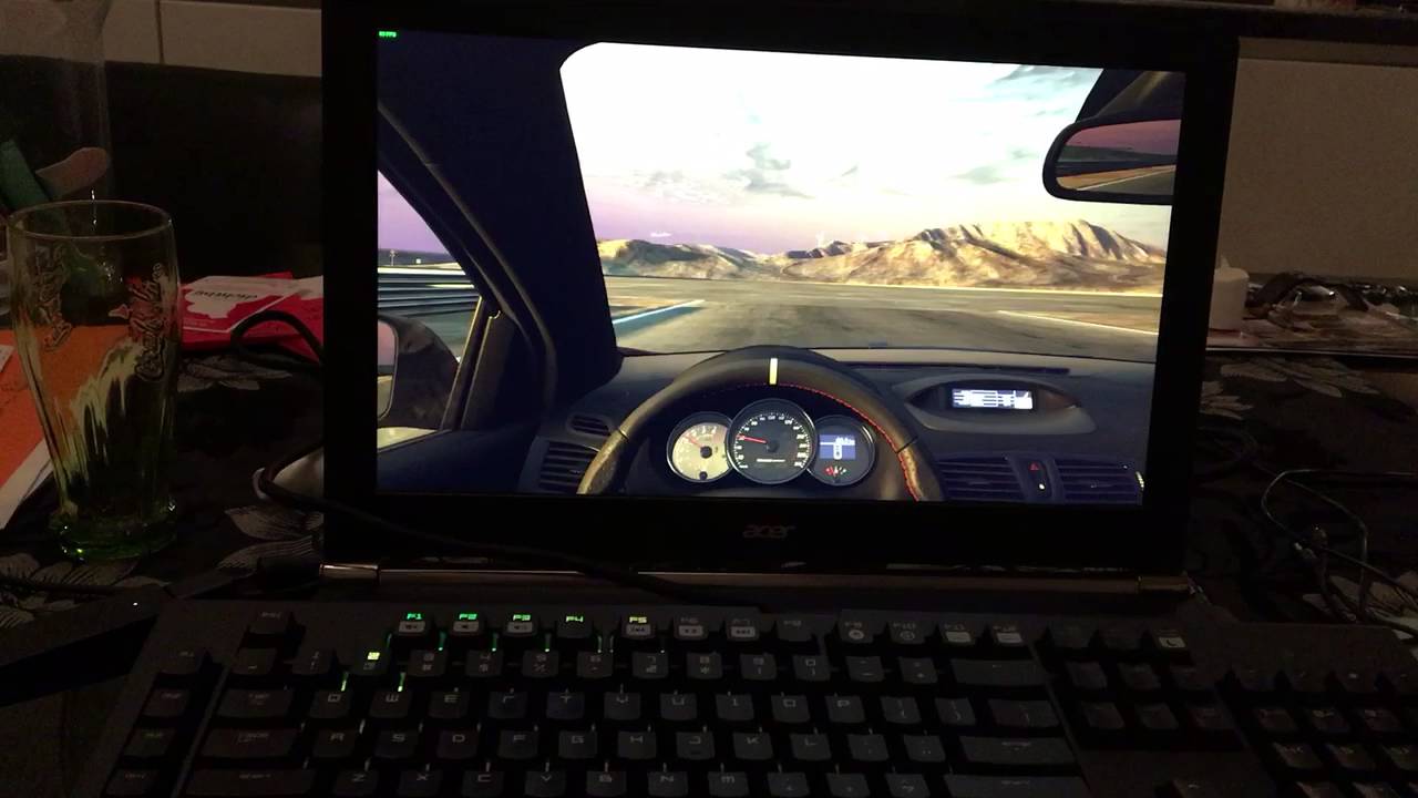 Razer Chroma Keyboard Project CARS dashboard - YouTube