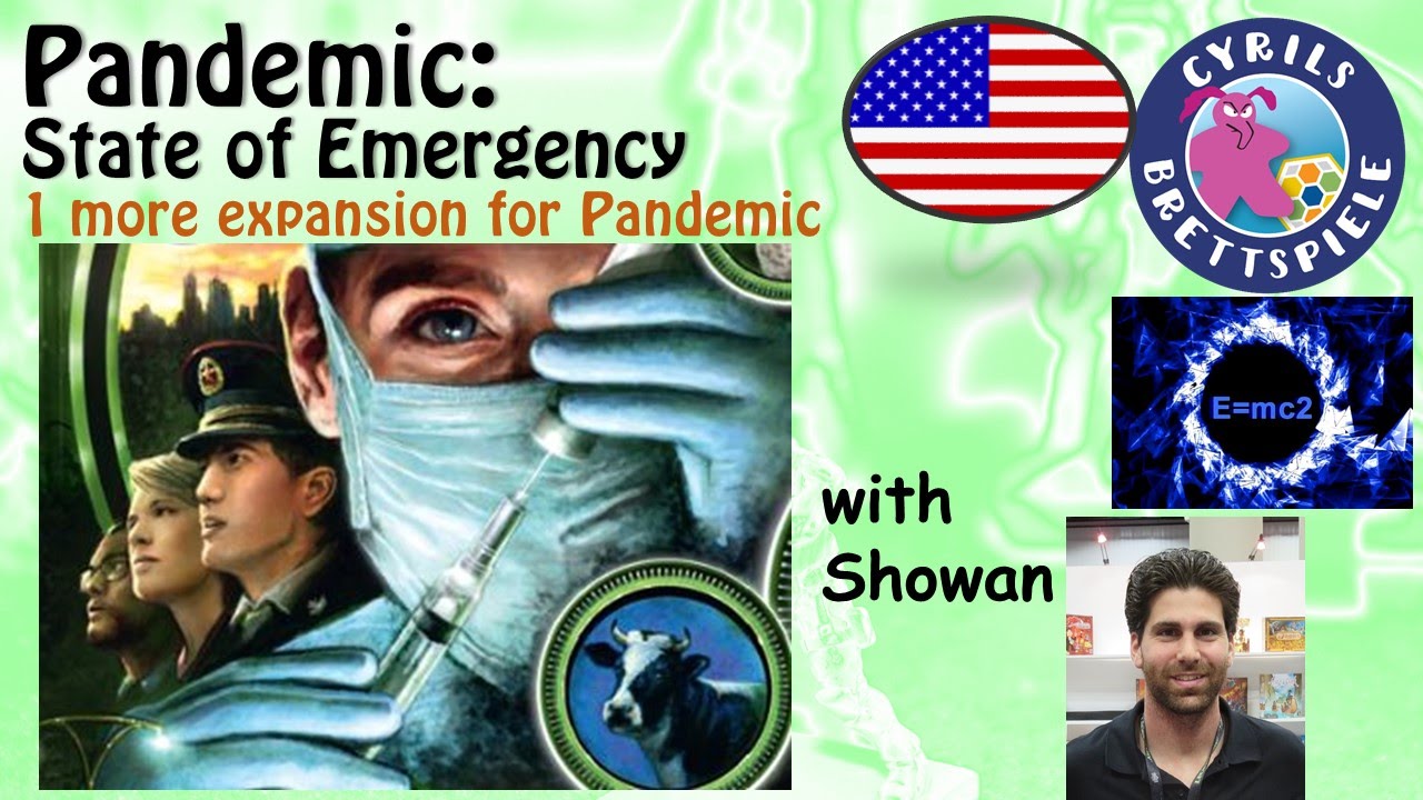 E=mc2 presents - Pandemic State of Emergency - game review (A004) - YouTube