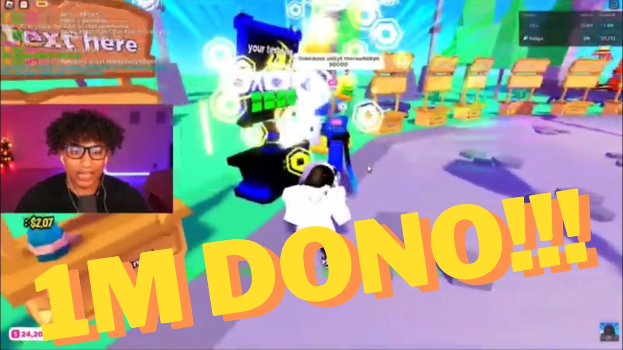 Olix Donates Foltyn 1 Million ROBUX in Pls Donate//@FoltynFamily ...