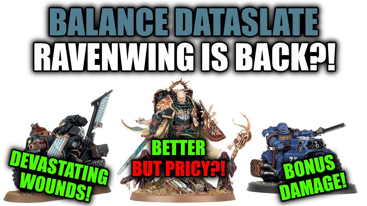 New Dataslate NERFS Armour Of Contempt? But HUGE Ravenwing Buffs ...