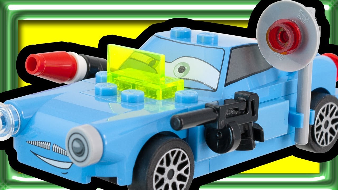 LEGO CARS 2 Finn McMissile build review 9480 - YouTube