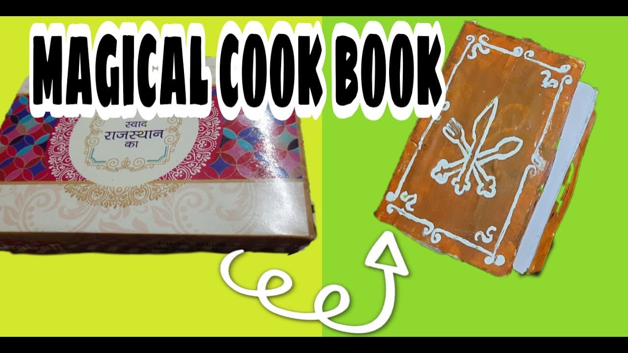magical cook book inspired from just add magic - YouTube
