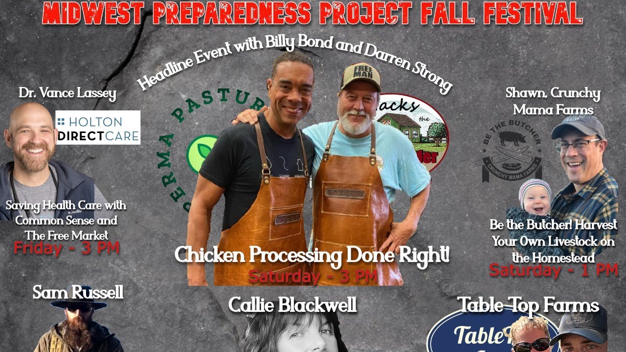Midwest Preparedness Project - Live with Billy Bond the Permaculture ...
