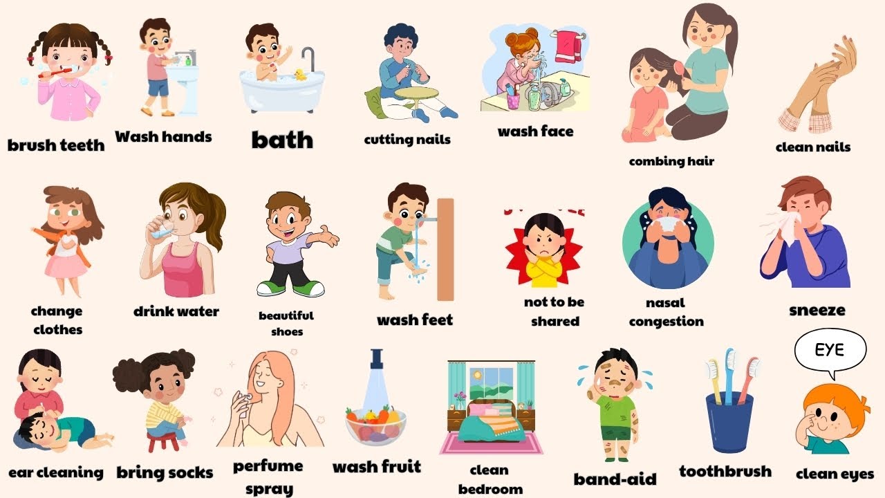 Top 22 Personal Hygiene Tips for Kids 🚿 | Learn Good Habits! - YouTube