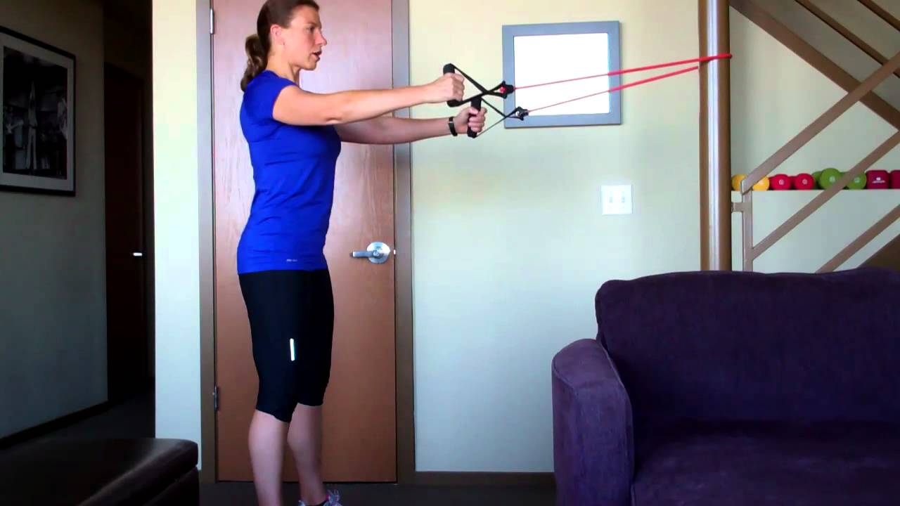 Reverse Fly with Resistance Tubing - YouTube