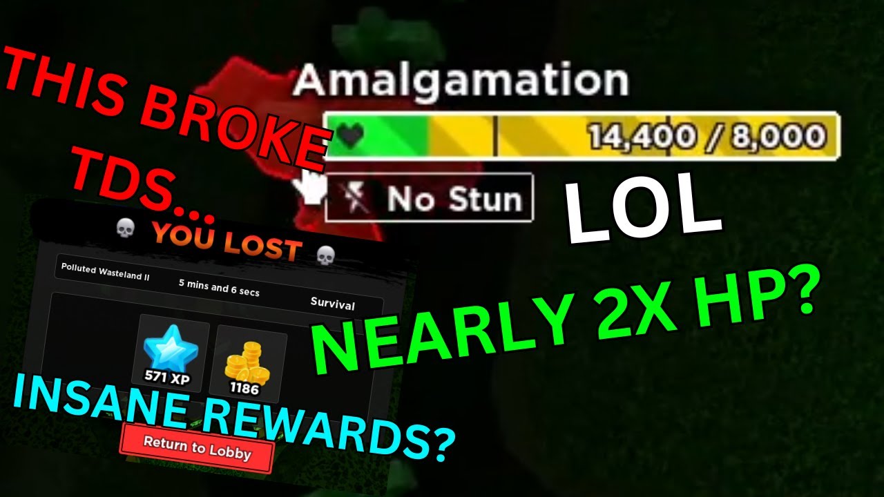 TDS BUG GAVE ENEMIES INFINITE HEALTH... - Tower Defence simulator ...