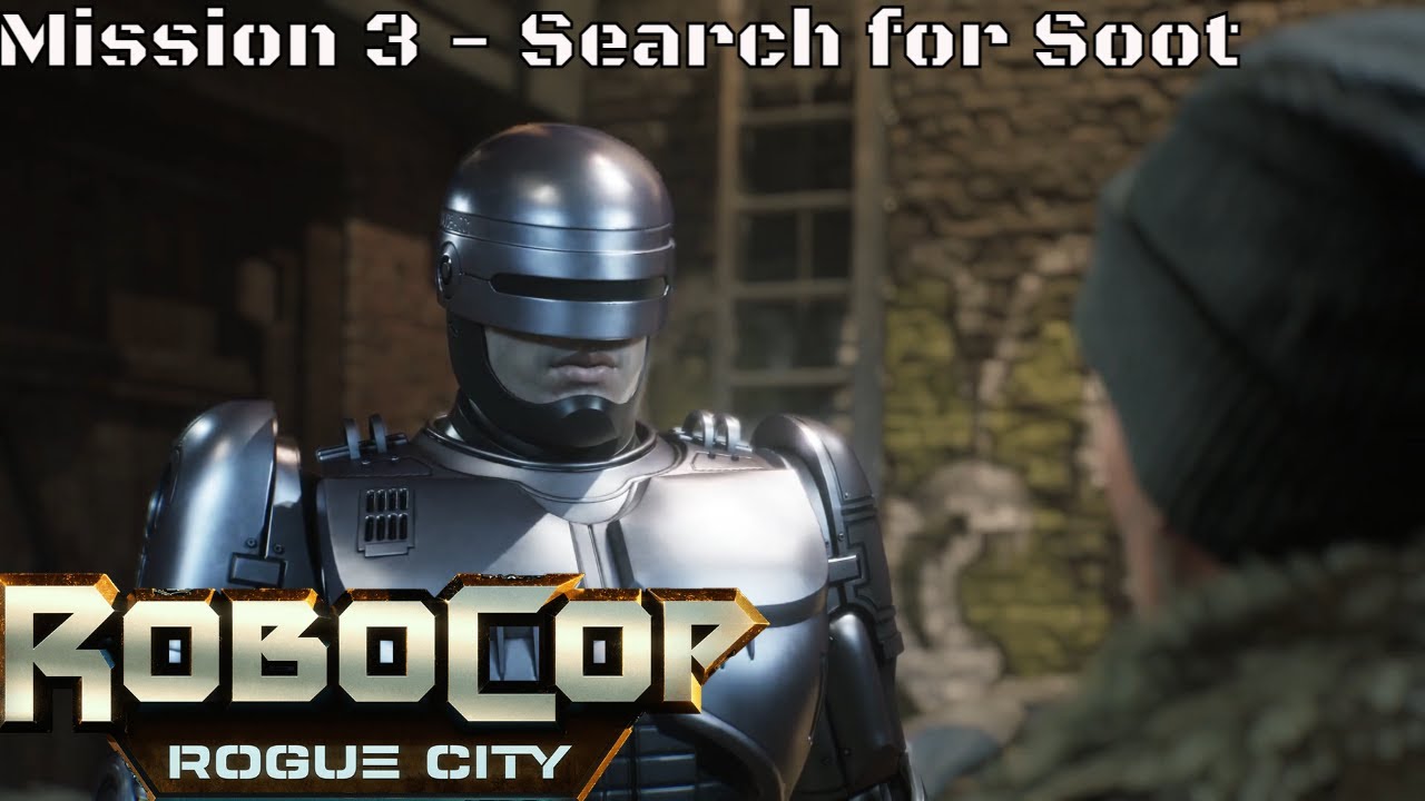 Robocop Rogue City - Mission 3 Search for Soot (PS5) - YouTube