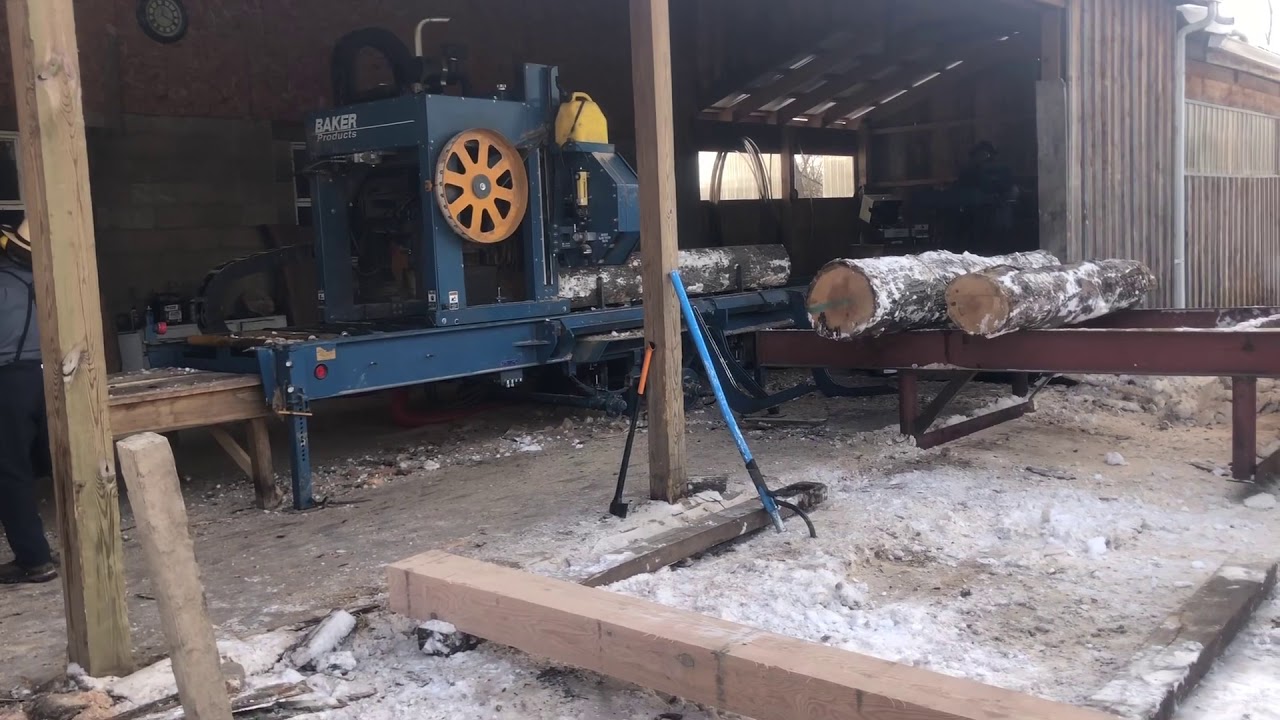 Amish Sawmill - YouTube
